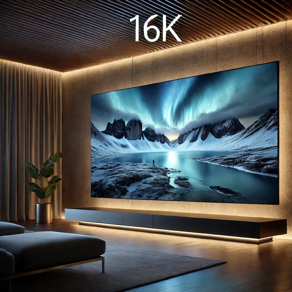 TV 16K Resolusi Super Tajam untuk Hiburan